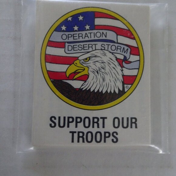 Other | Operation Desert Storm Support Our Troops Graphic Sticker Decal ...